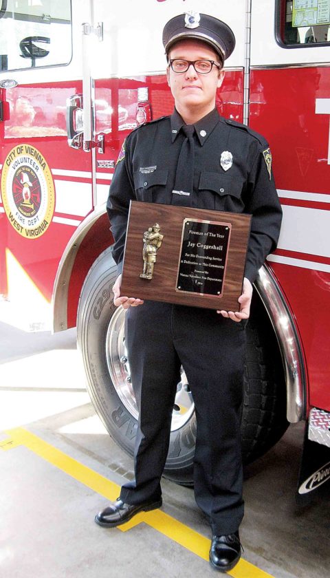 Coggeshall chosen as Vienna’s Fireman of the Year | News, Sports, Jobs ...